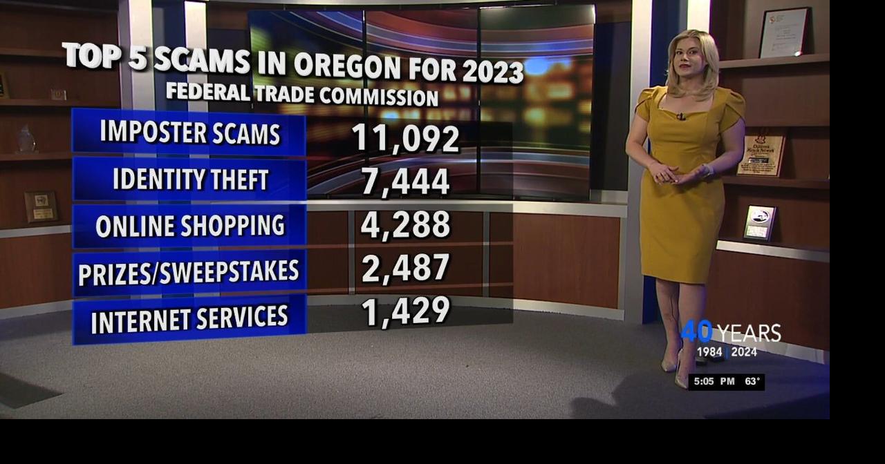 Top 5 scams in Oregon in 2023 | Video | kdrv.com