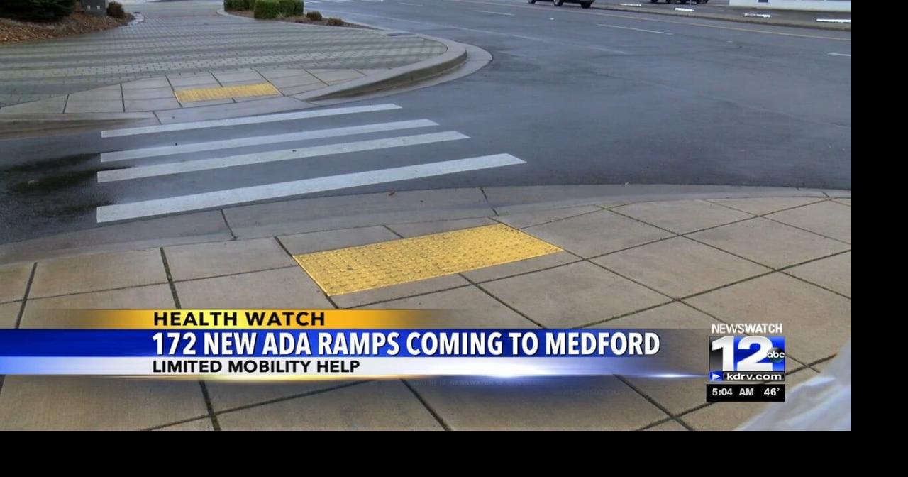 172 new ADA ramps coming to Medford | Video | kdrv.com