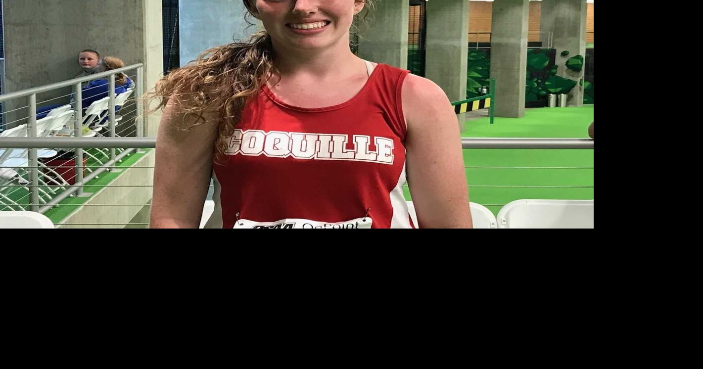 Holli Vigue adds shot title to discus crown for 3A champion Coqulle ...