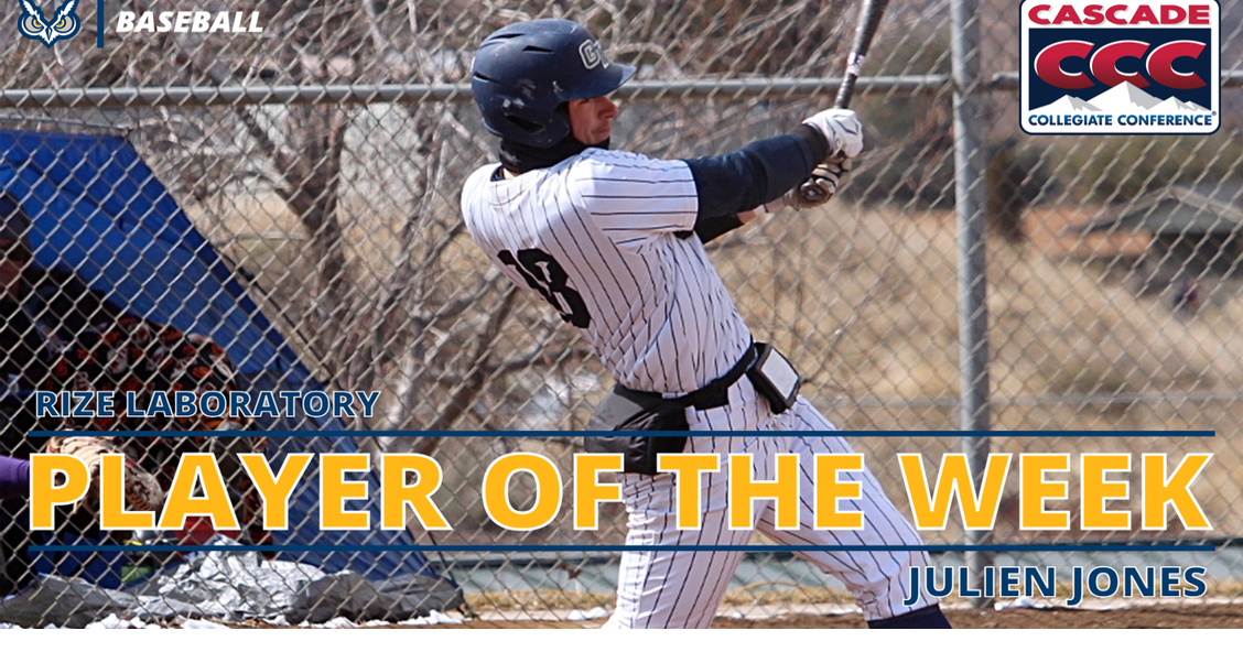 Jones named CCC Baseball Player of the Week | Sports | kdrv.com