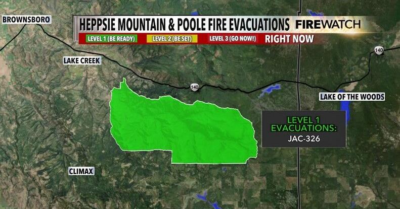 Poole Fire FINAL SIZE IS 11.5 acres, Level 1 (BE READY) Evacuation ...