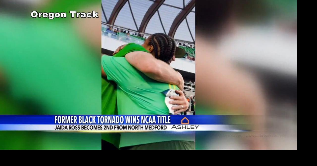 Former Black Tornado, Jaida Ross, wins NCAA title in shot put | Video | kdrv.com