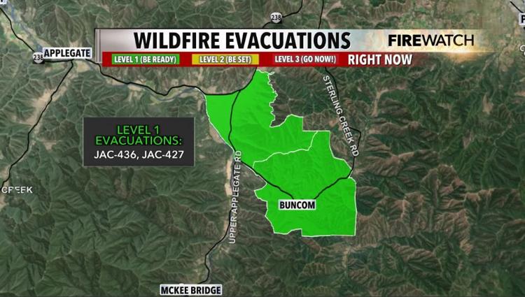 Upper Applegate Fire 55% contained | FireWatch | kdrv.com
