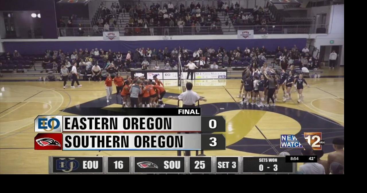 Cascade Conference Volleyball Championship: Eastern Oregon vs Southern ...