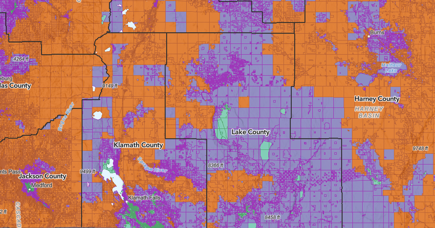 New map shows parts of Southern Oregon in high wildfire zone ...