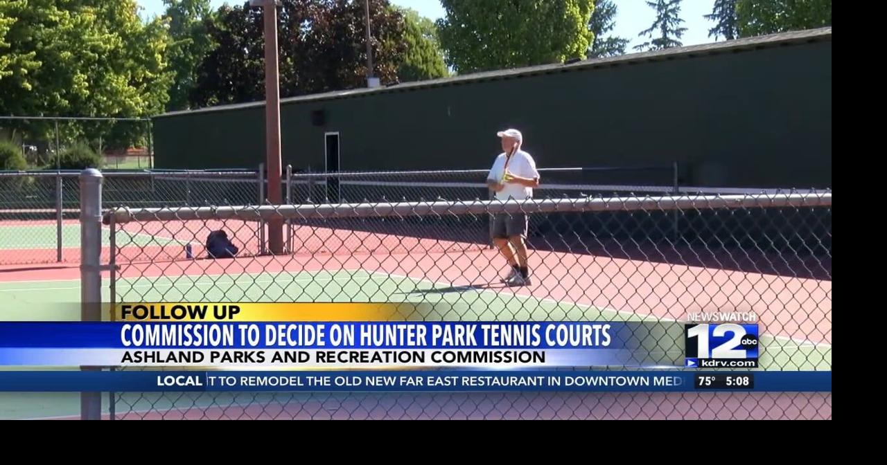 Hunter Park tennis courts: decisions will be made Wednesday night ...