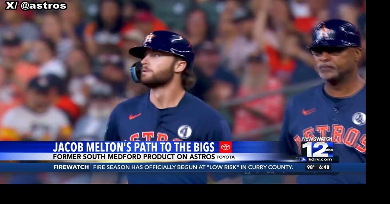 Former South Medford High School standout Jacob Melton makes MLB debut ...