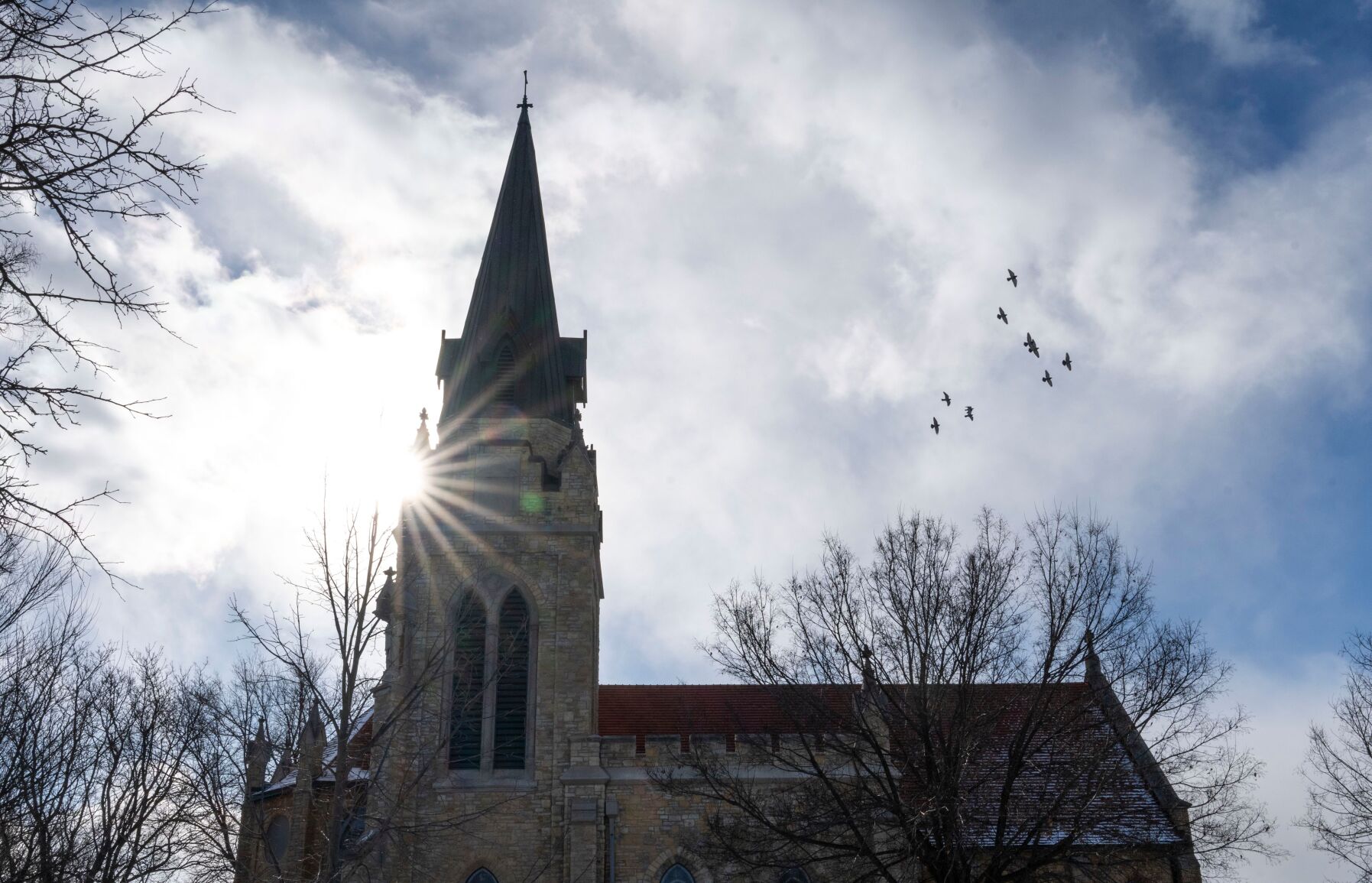Several people were arrested for protesting at a St. Paul church. Here ...