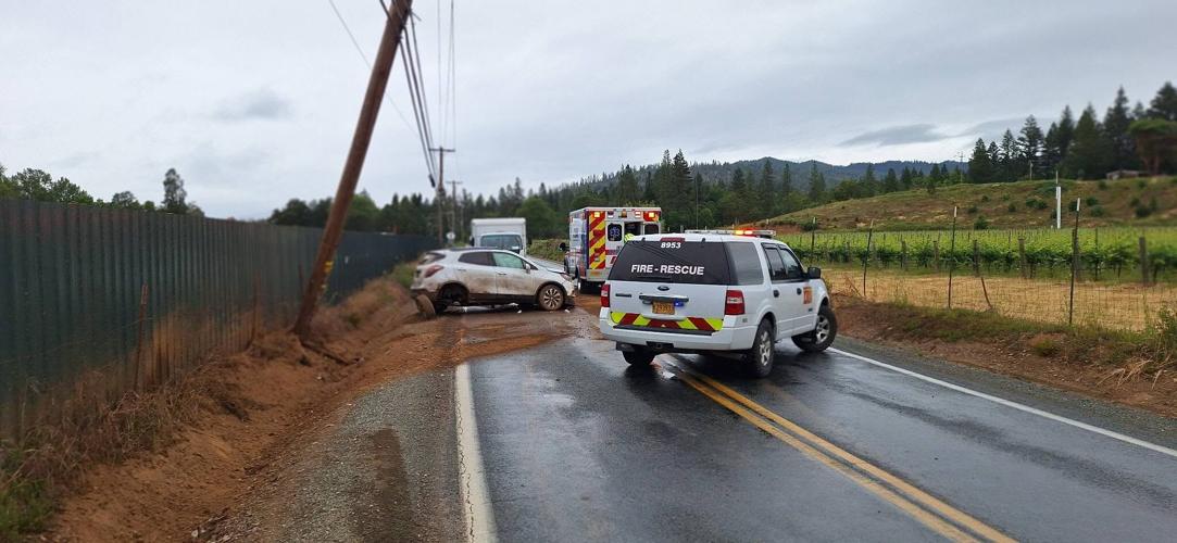Driver hits power pole leaving 1,438 customers without power in Cave ...