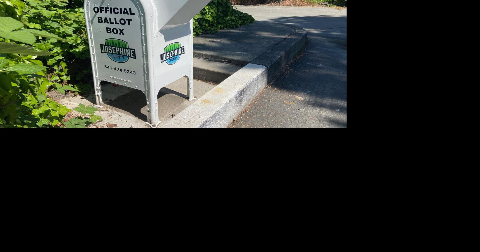 Ballot drop-off boxes vs. vote by mail: some Josephine County residents ...
