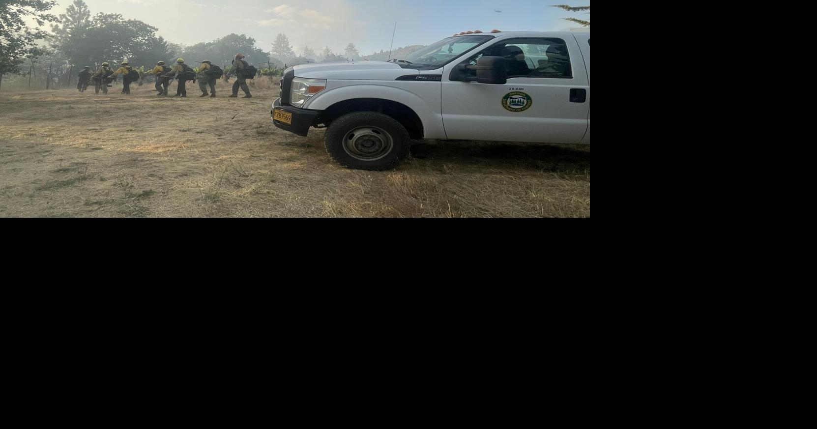 Forward progress of the North Applegate fire stopped | FireWatch | kdrv.com