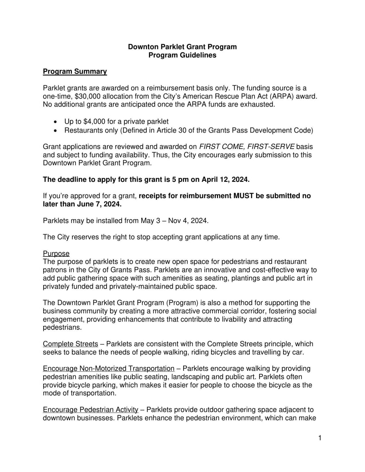 Grants Pass offering funds for outdoor dining renovations downtown ...