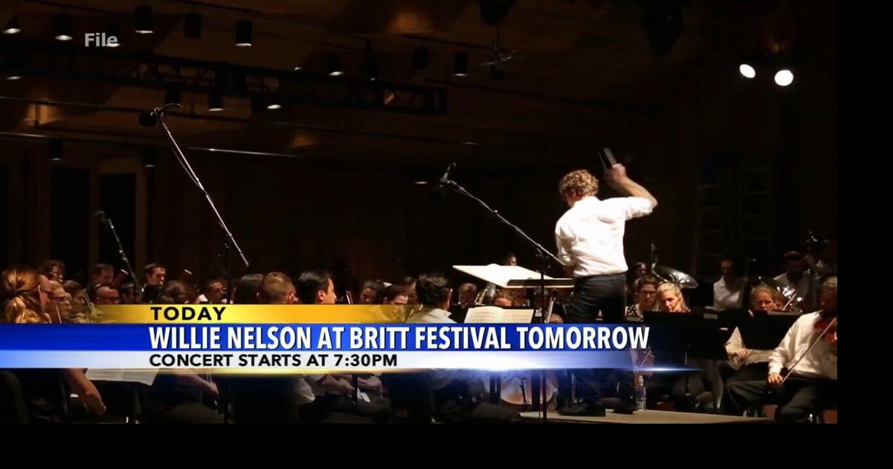 Willie Nelson coming to Britt Fest | Video | kdrv.com