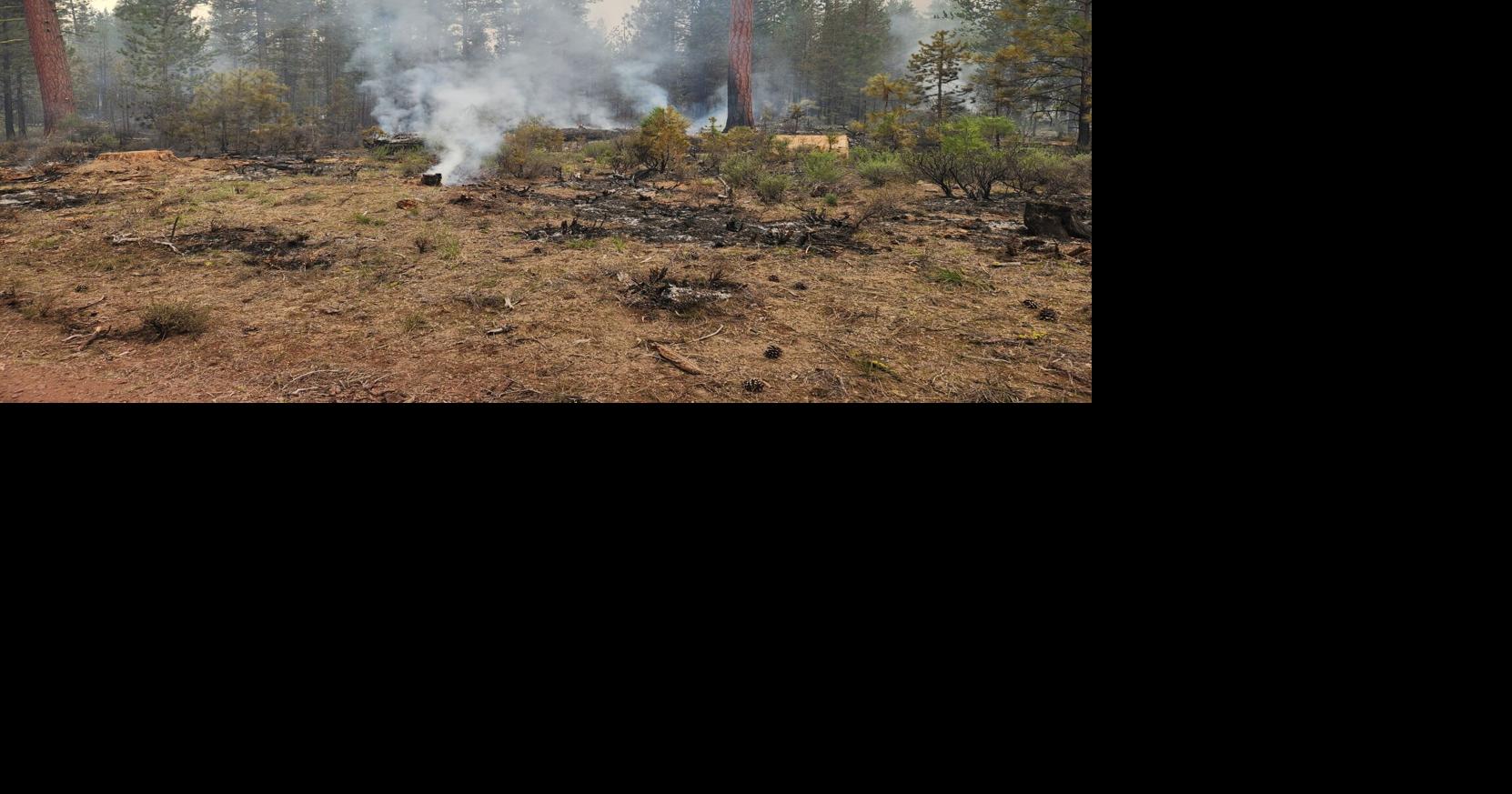 Crews using lightning-caused fire in Chiloquin for prescribed burns ...