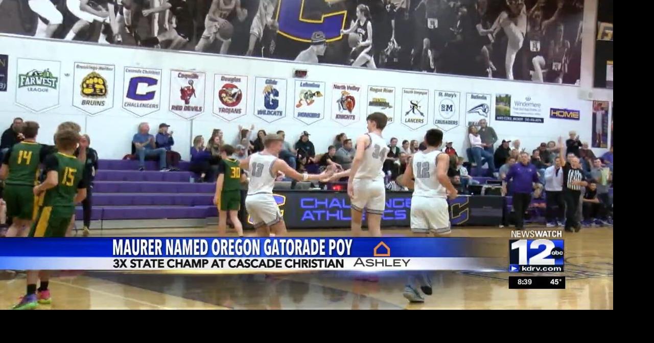 Austin Maurer named Gatorade Oregon Boys Basketball Player of the Year ...