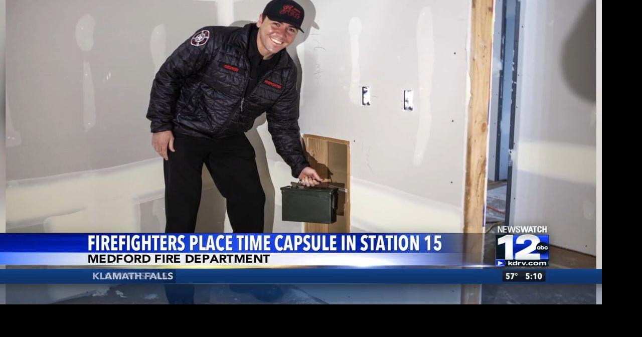 Firefighters place time capsule in station 15 | Video | kdrv.com