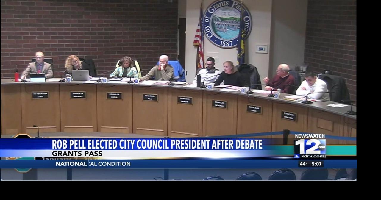 Rob Pell Elected New City Council Member after Debate | Video | kdrv.com