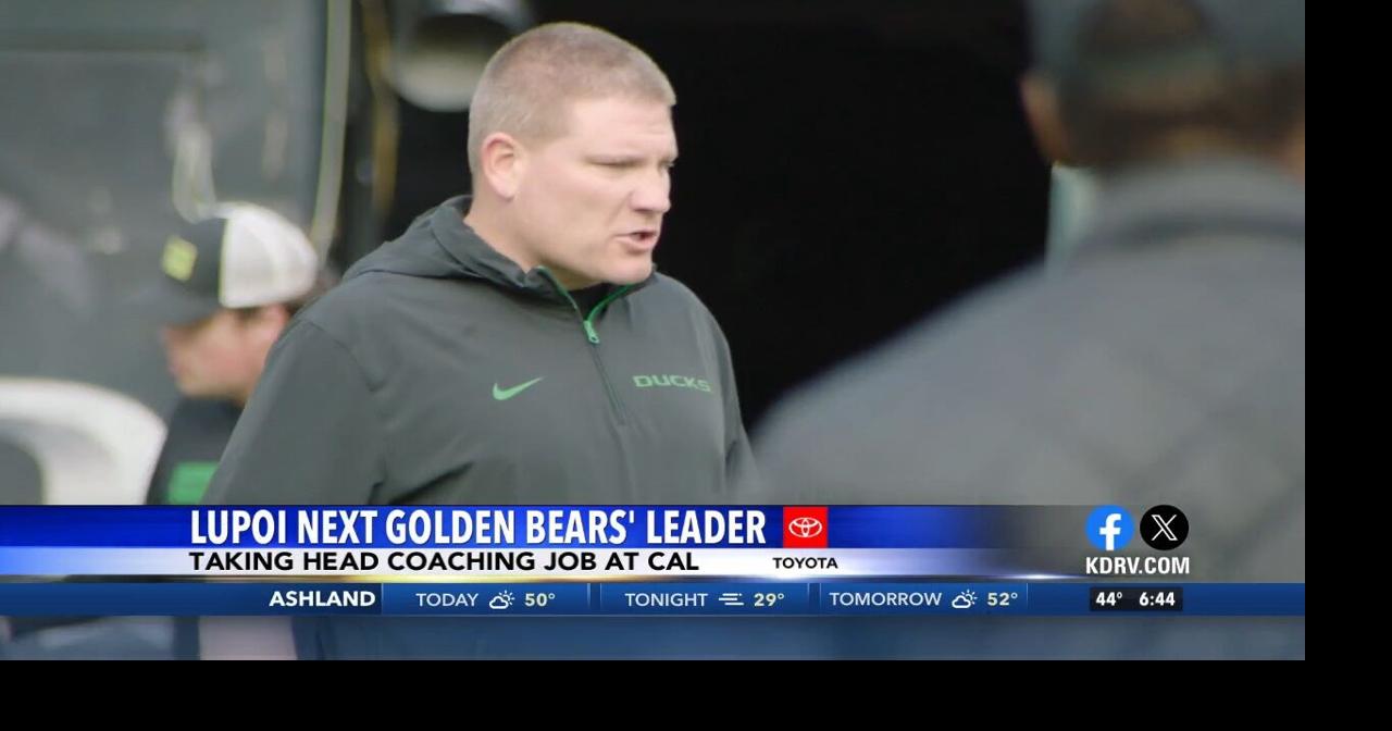 Lupoi to take Cal Head coaching job | Video | kdrv.com