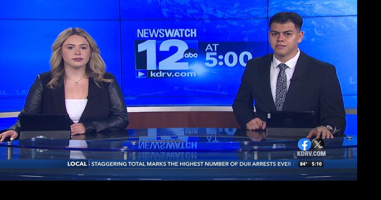 Newswatch 12 at 5 Top Stories | Video | kdrv.com