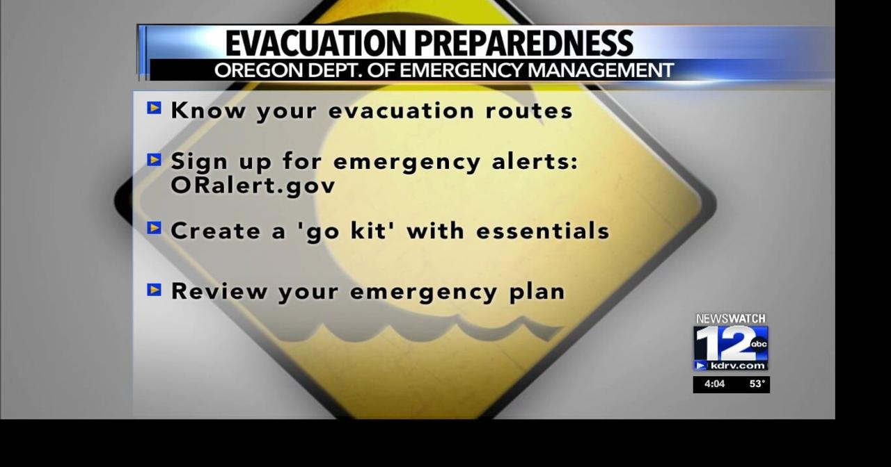 How to prepare for tsunami evacuations | Video | kdrv.com