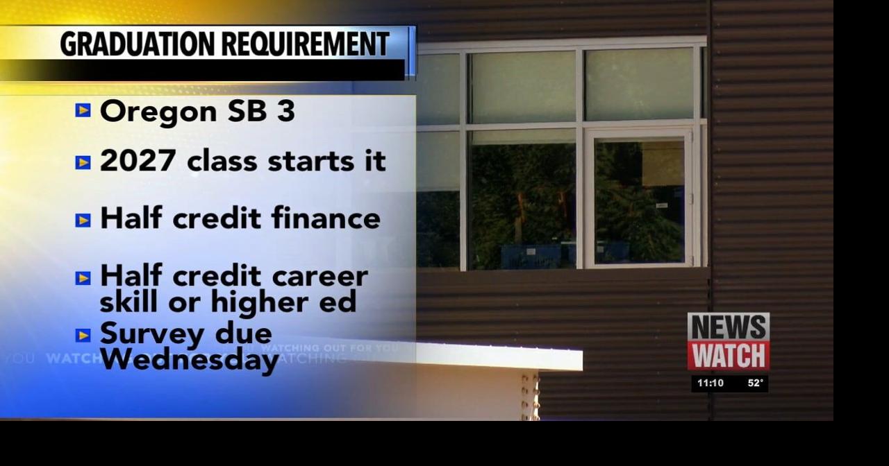 New Oregon graduation requirements in place for Class of 2027 and above ...