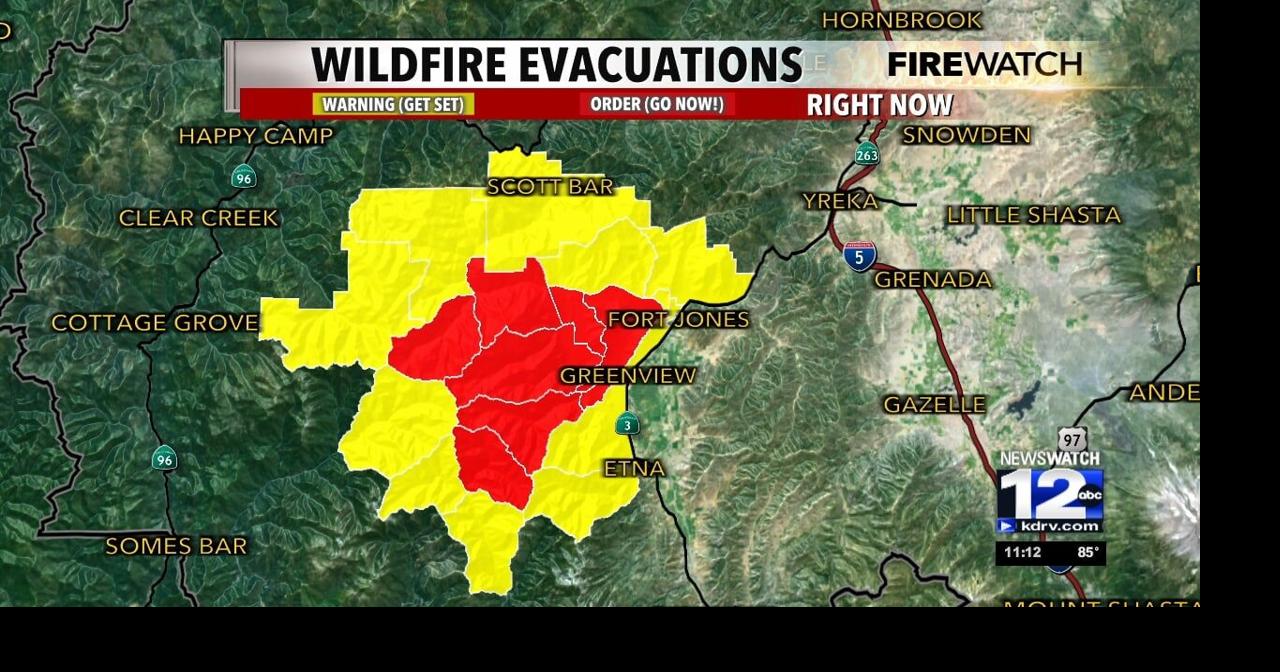 Evacuations for Shelly Fire in Northern California | Video | kdrv.com