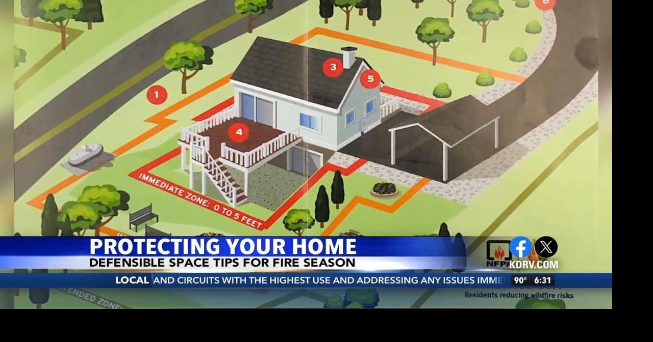 Creating defensible space helps to protect you and your home | Video ...