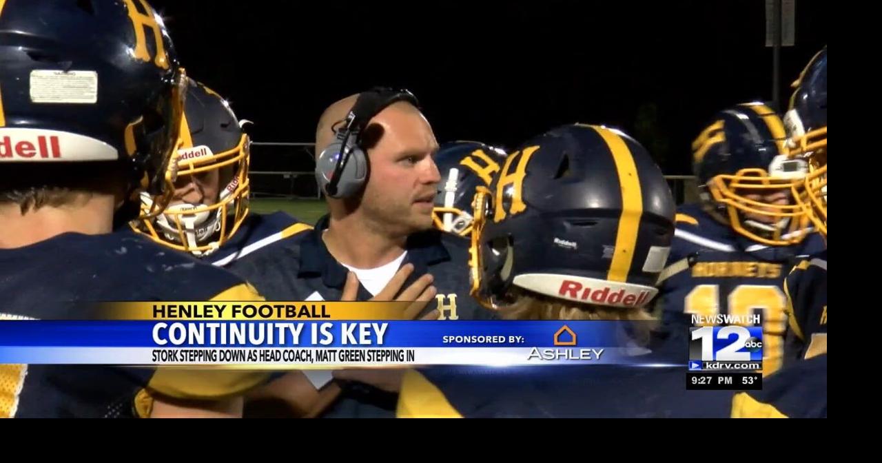 Alex Stork stepping down as Henley Head Football Coach | Video | kdrv.com