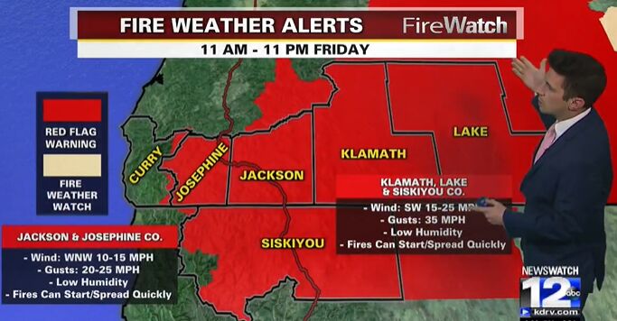 FireWatch: nearly 2,000 firefighting personnel face Friday's Red Flag ...