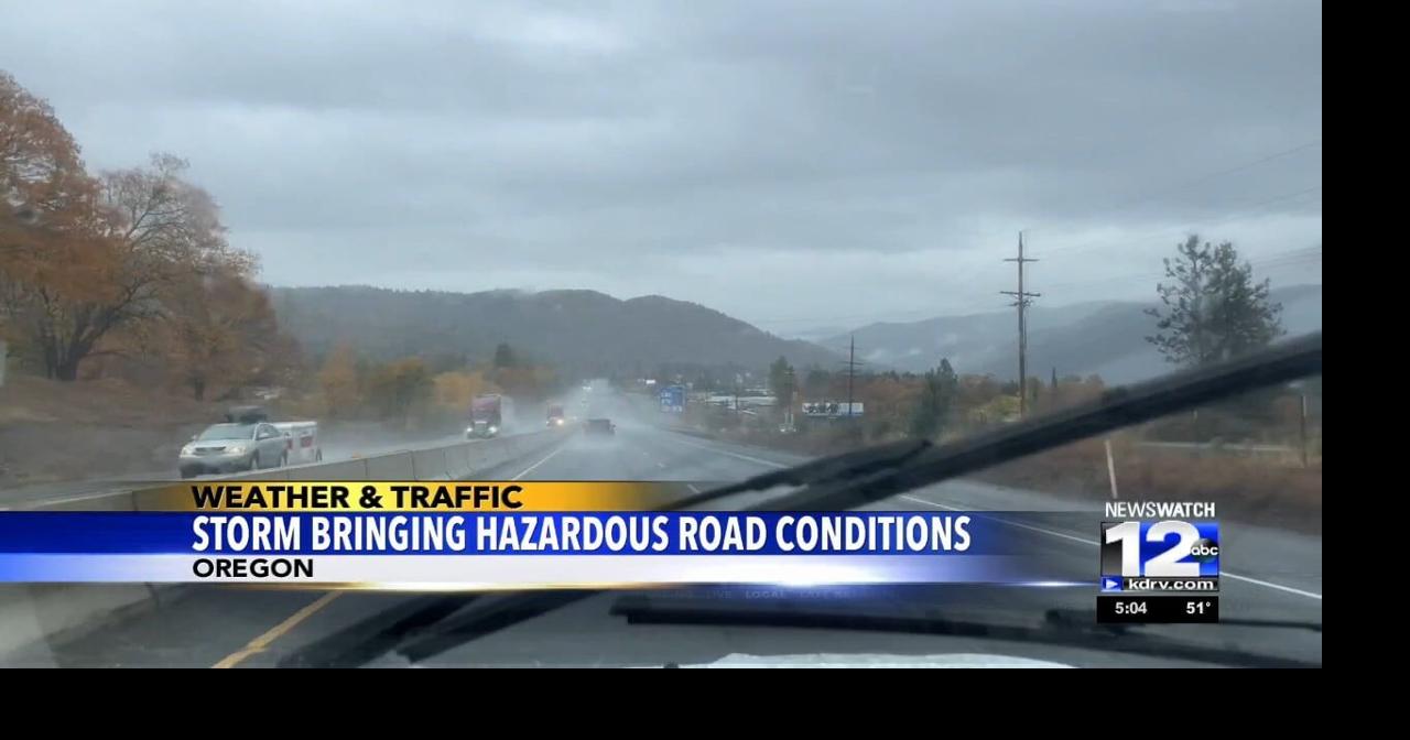Storm bringing hazardous road conditions | Video | kdrv.com