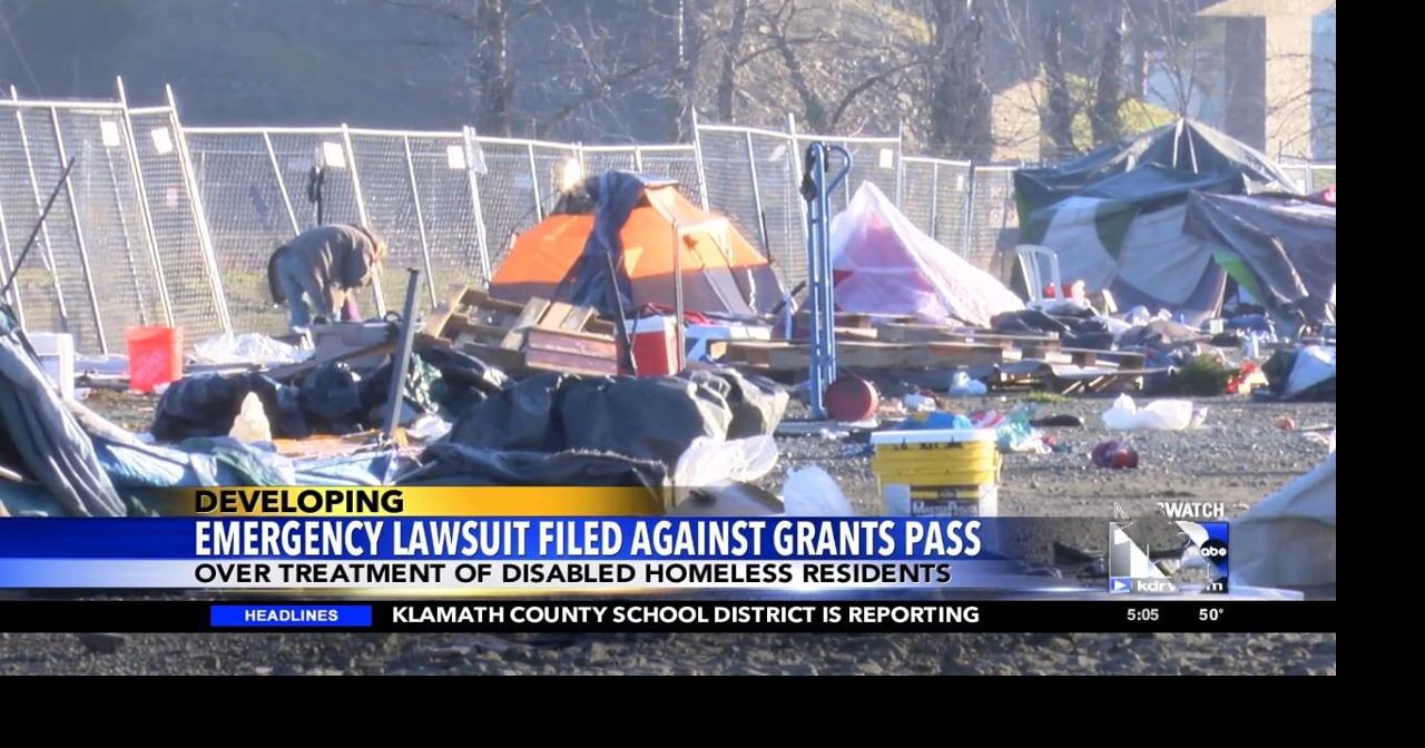 Disability rights group files lawsuit against Grants Pass over camping ...