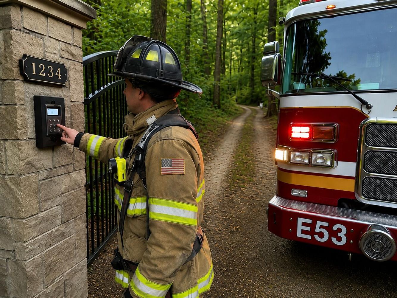 Local fire officials ask residents to share gate codes | Local | kdrv.com