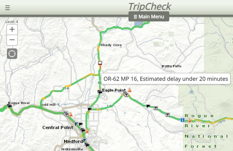 Highway 62 Crash Slows Traffic Near Shady Cove | News | kdrv.com