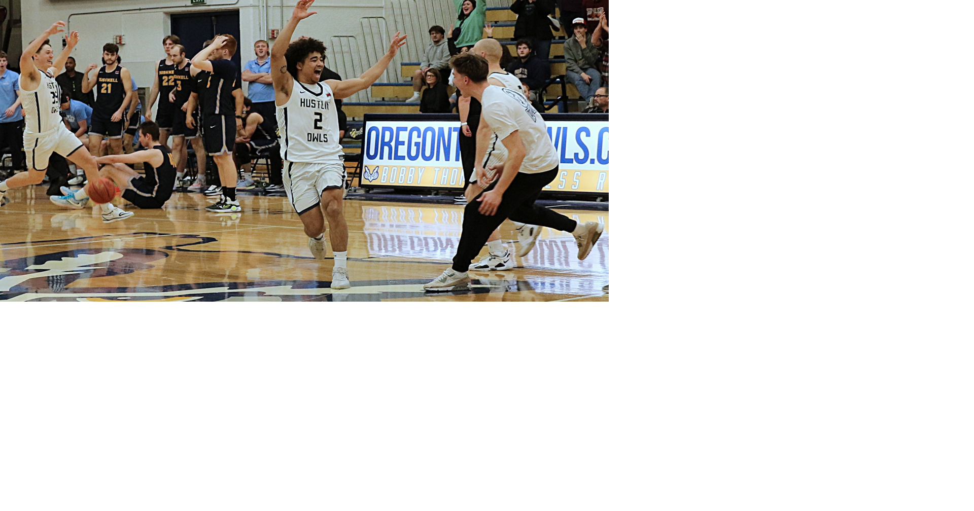 Late Guerra 3-point play lifts Owls to playoff win | Sports | kdrv.com