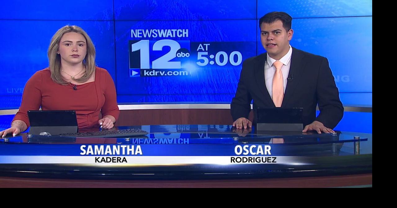 Newswatch 12 at 5 Top Stories | Video | kdrv.com