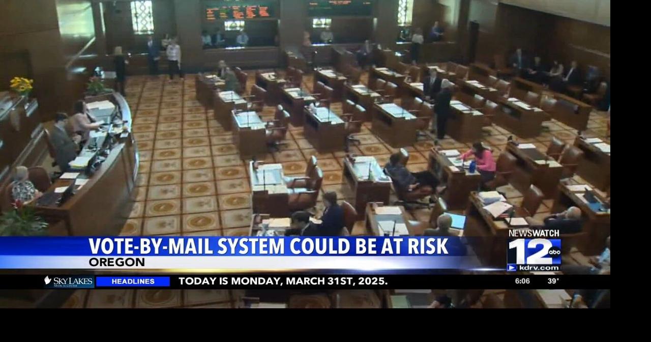 Vote-by-mail in Oregon could be at risk | Video | kdrv.com