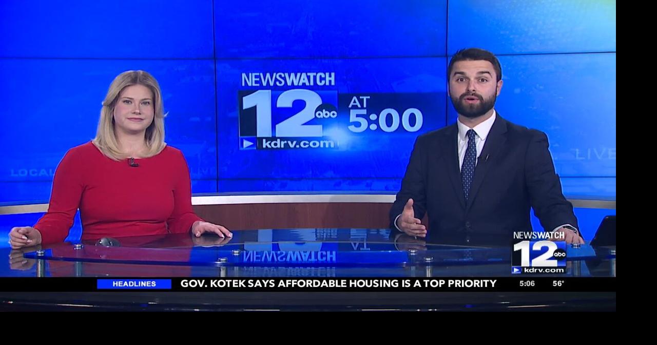 NewsWatch 12 at 5: Top Stories | Video | kdrv.com