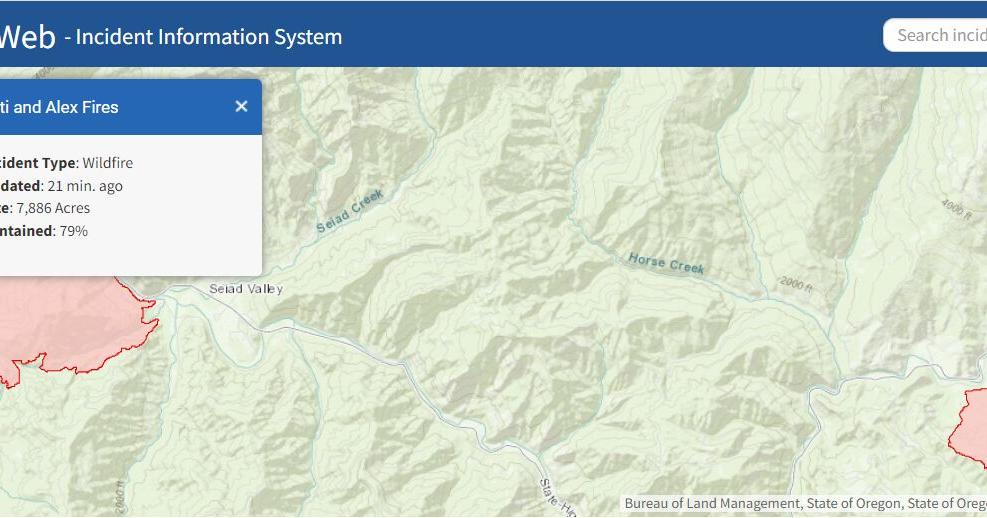 Yeti & Alex Fires end overnight patrols, more than 8,000 acres burned ...