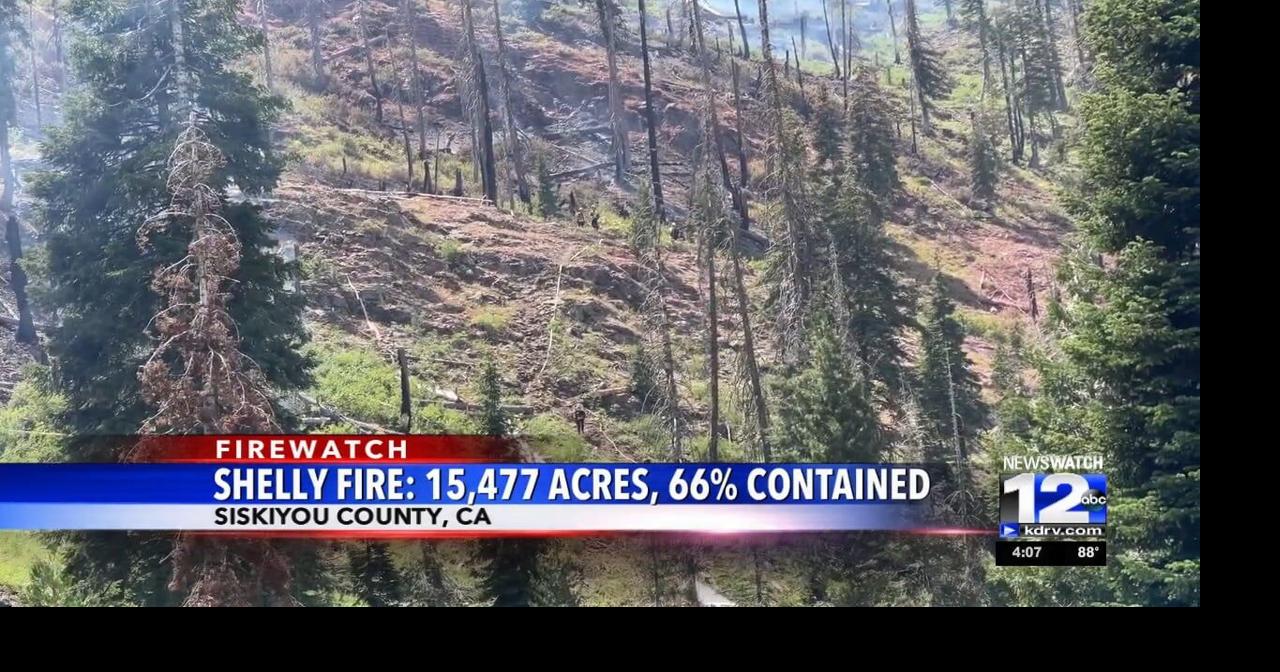 Shelly Fire in Siskiyou County 66% contained | Video | kdrv.com