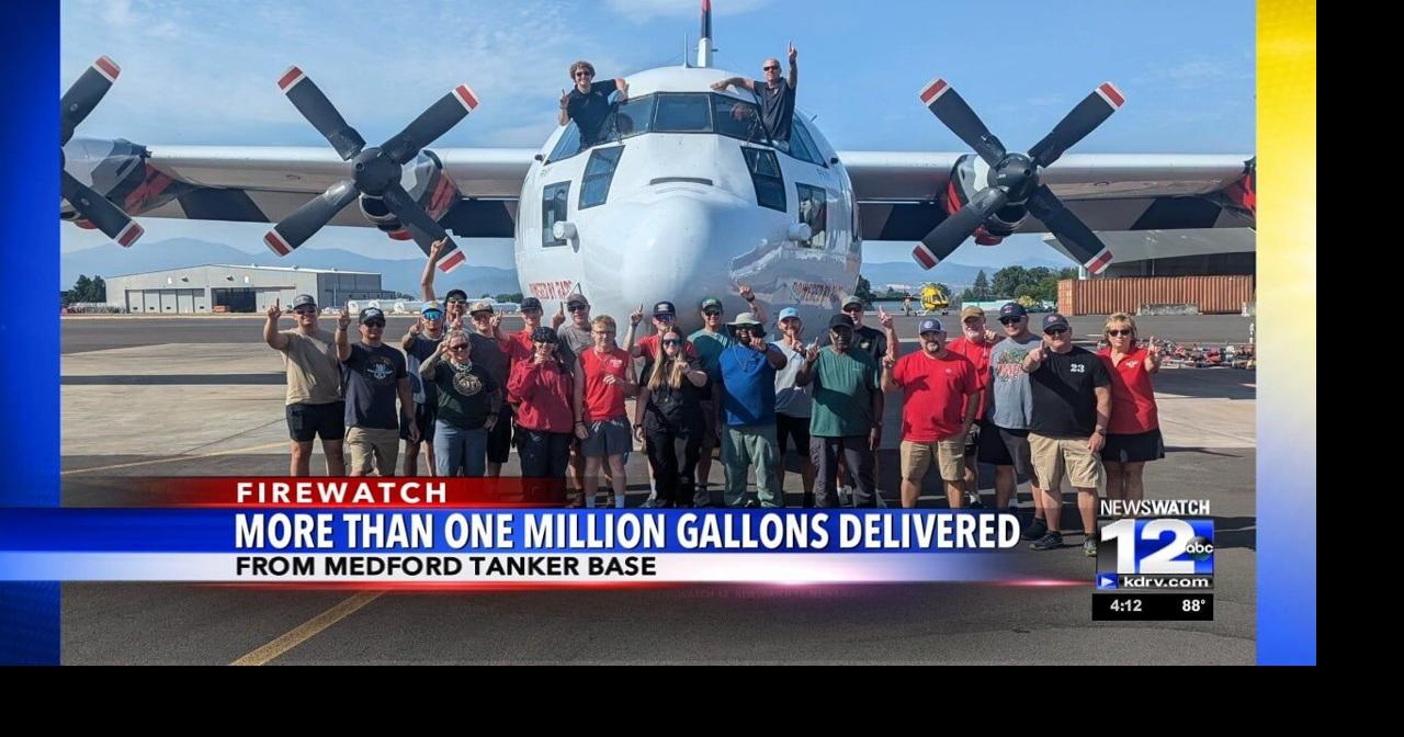 More than one million gallons delivered from Medford tanker base ...