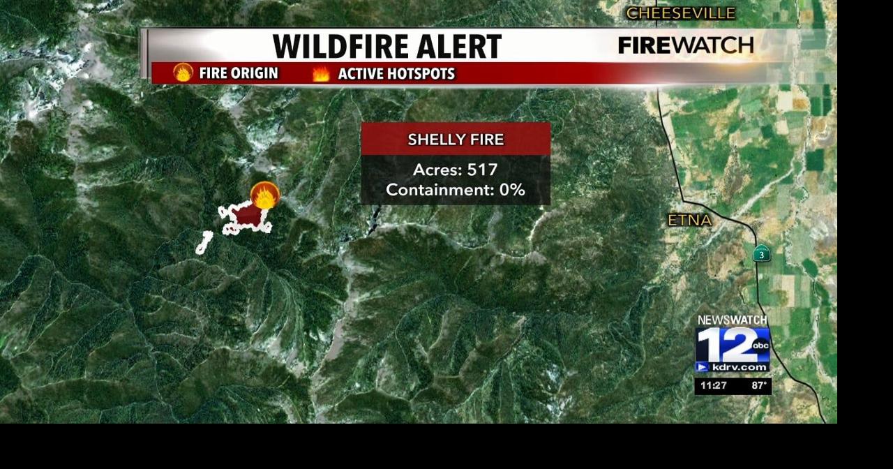 Evacuation warnings in place for Shelly Fire | Video | kdrv.com