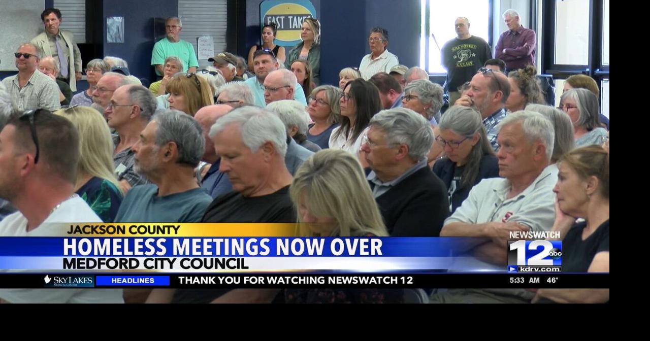 Medford City Council wraps up homelessness town halls | Video | kdrv.com
