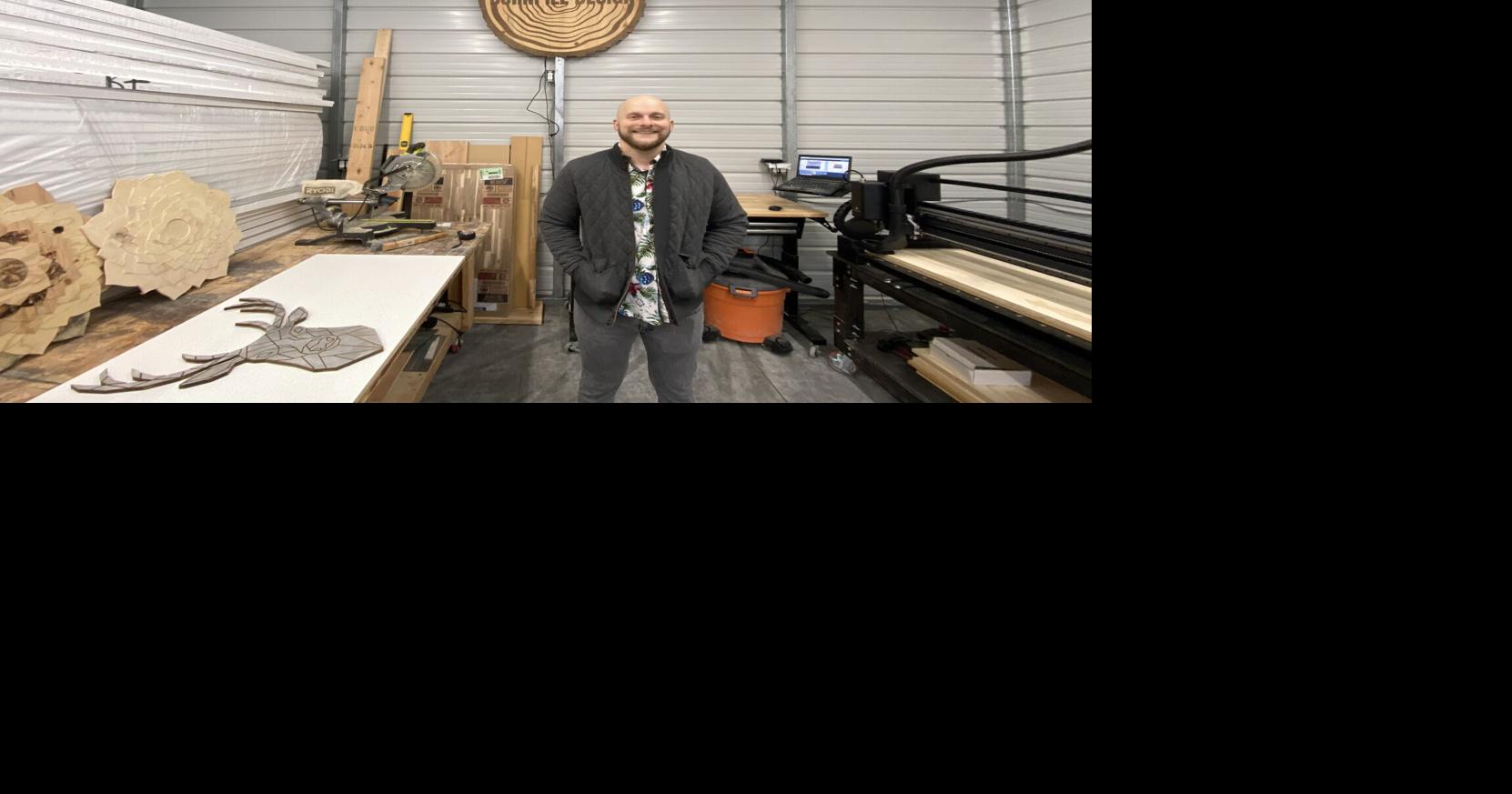 Local woodworking artist uses social media to boost art business sales ...
