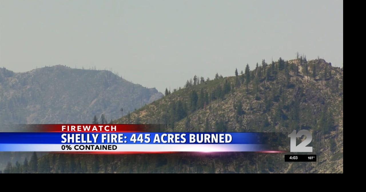 Shelly Fire now 445 acres | Video | kdrv.com