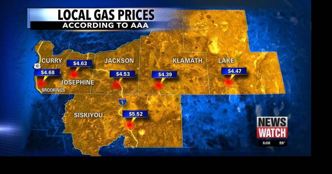 Oregon average gas price rises to $4.40 | Video | kdrv.com