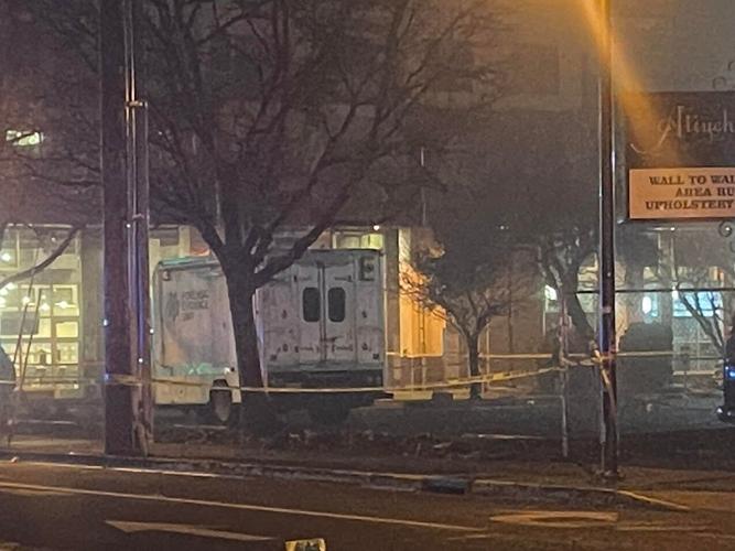 Police investigating fight that ended with car in building | Regional ...