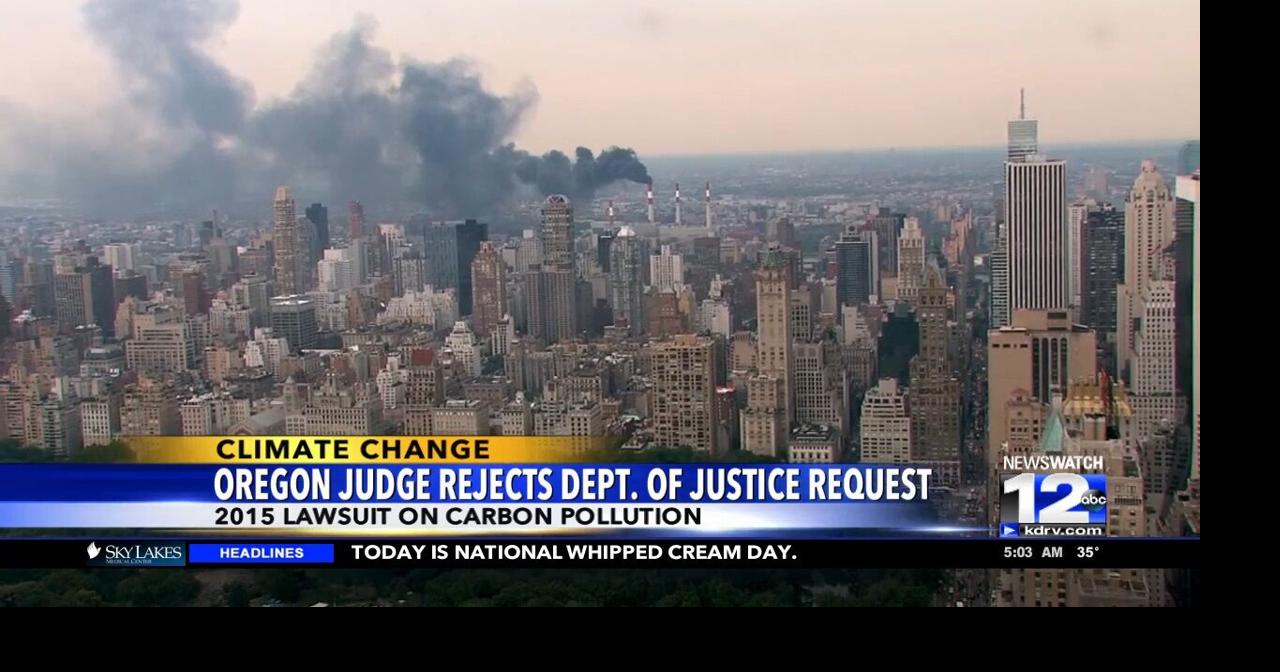 Oregon judge rejects Department of Justice request | Video | kdrv.com