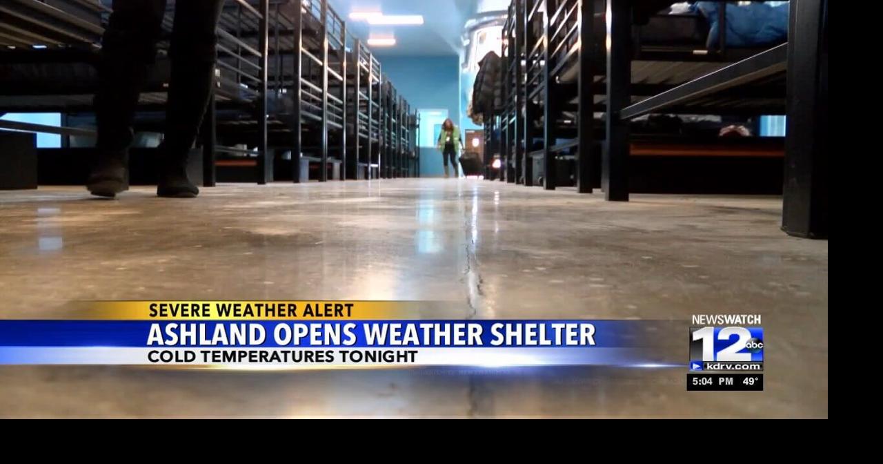 Ashland is opening weather shelter tonight and tomorrow night | Video ...