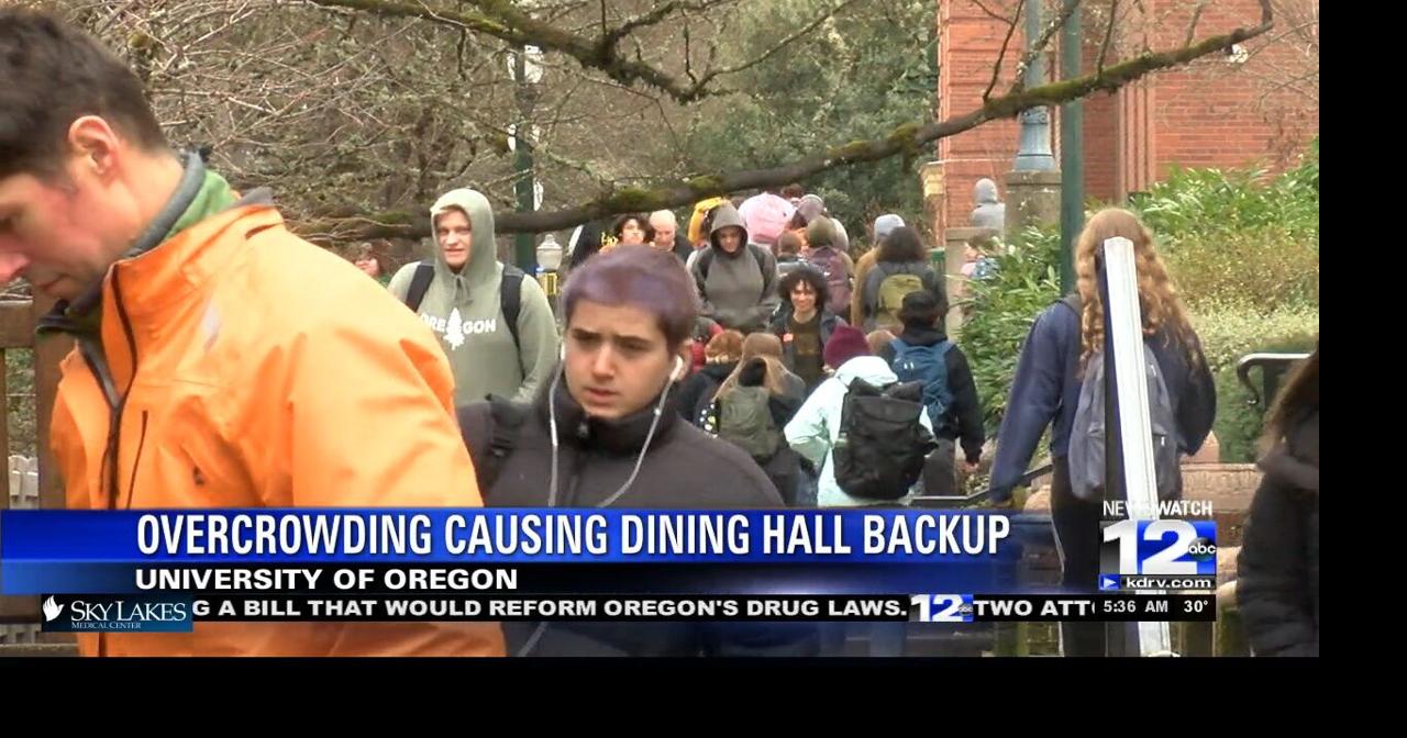 Overcrowding causes dining hall buildup | Video | kdrv.com