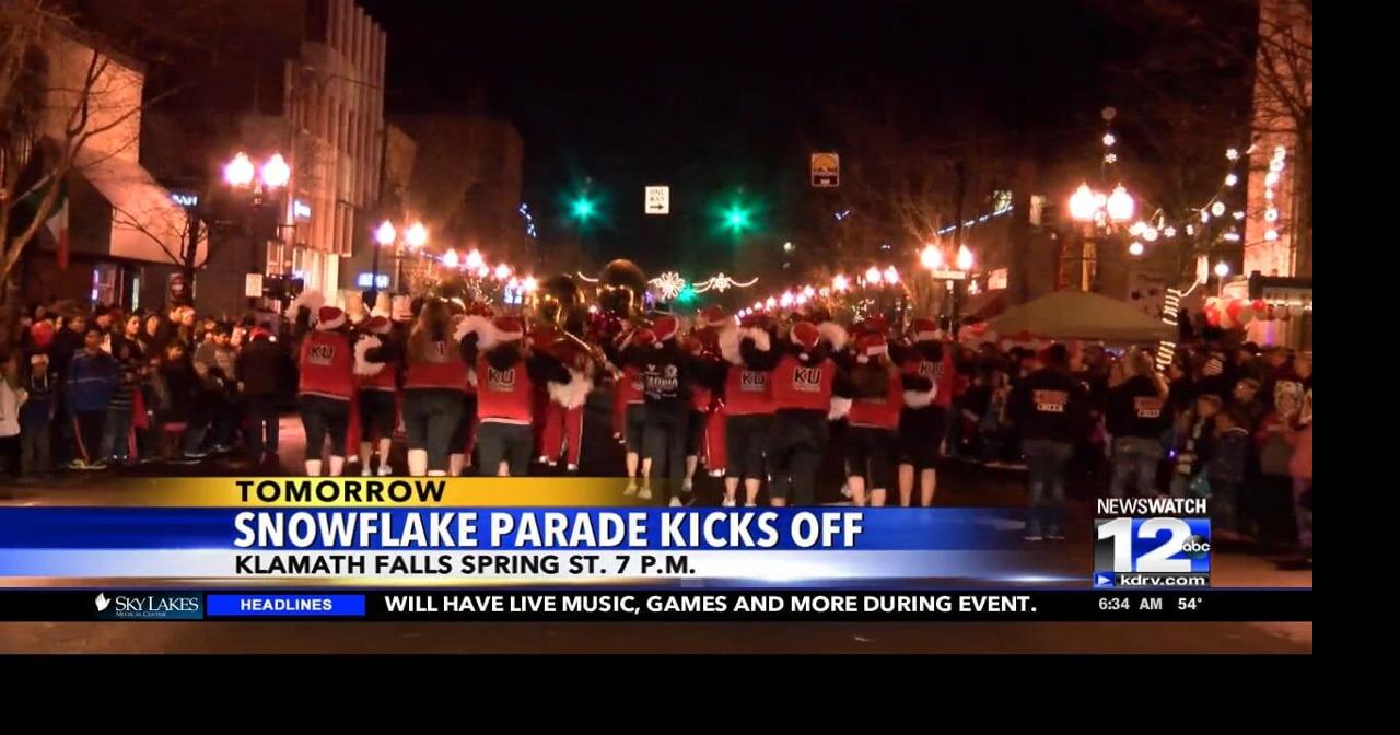 Snowflake Parade to kick off tomorrow | Video | kdrv.com
